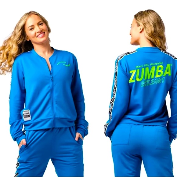Zumba Fitness | Jackets & Coats | Zumba Marvelous M Zip Up Track Jacket ...